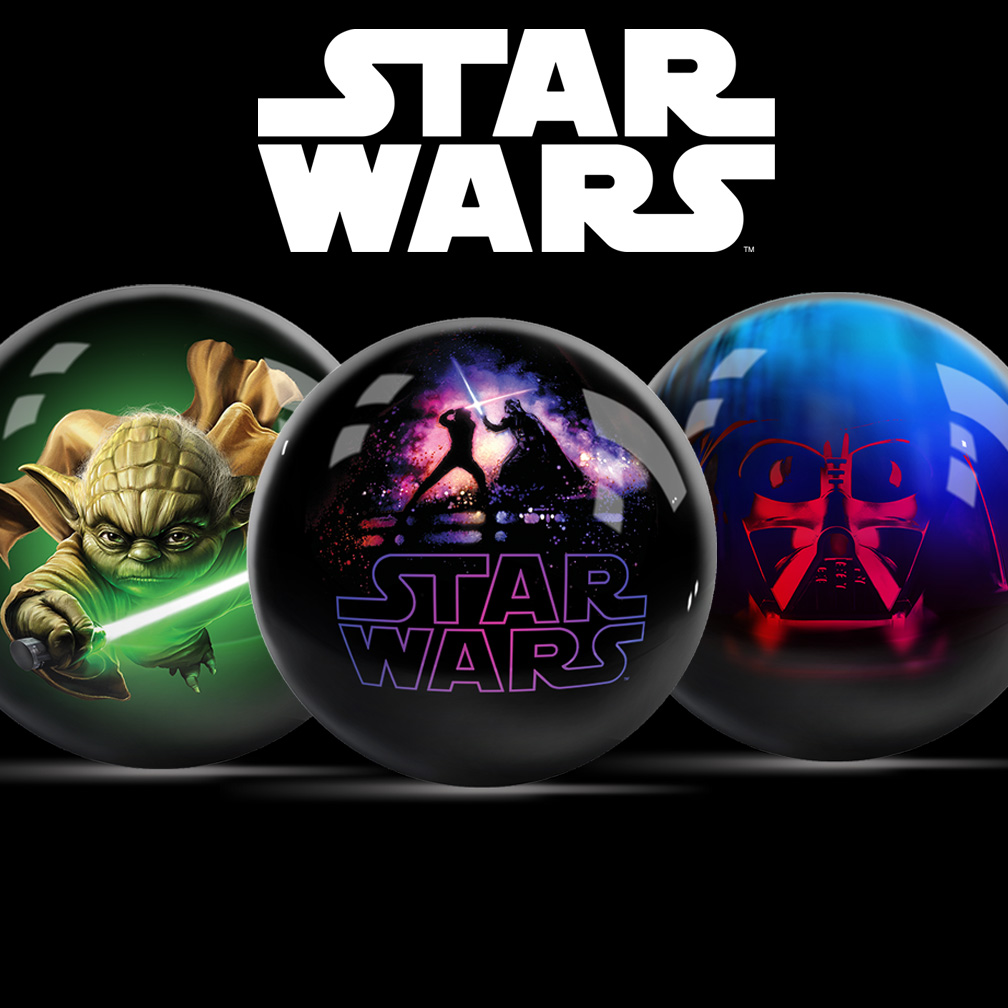 Star Wars character bowling balls polyester spare balls drillible