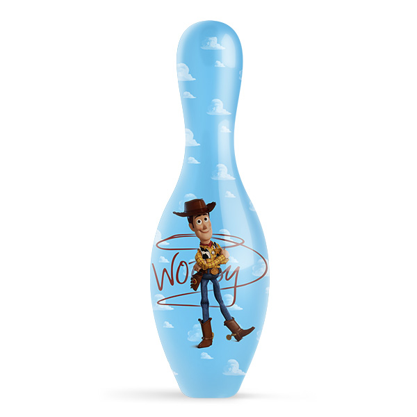 Disney movie Toy Story Woody regulation size bowling pin