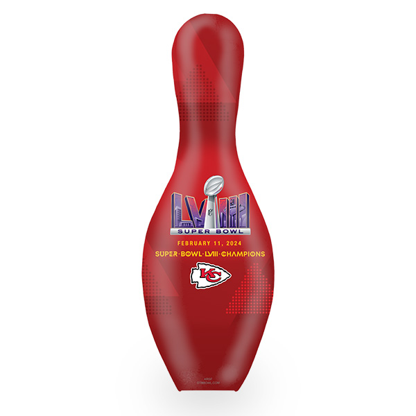 Super Bowl LVIII Champion KC Chiefs bowling Pin