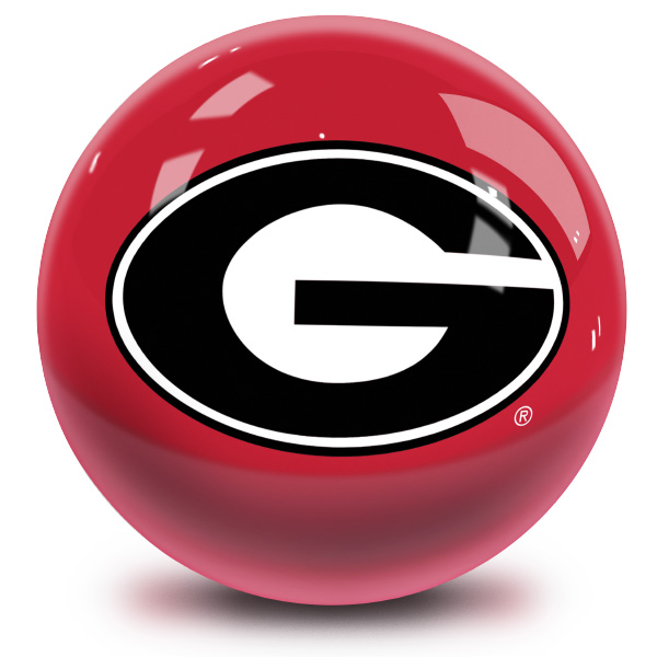 University of Georgia Bulldogs Plastic Bowling Ball, ncaa, Georgia ...