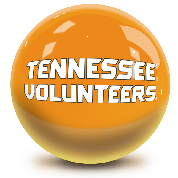 University of Tennessee Volunteers Plastic Bowling Ball, ncaa ...