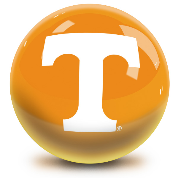 University of Tennessee Volunteers Plastic Bowling Ball, ncaa ...