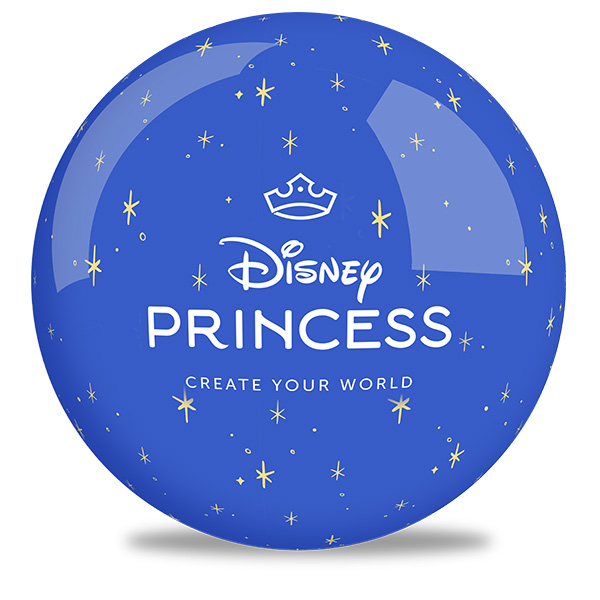 Disney princeses bowling ball polyester spare ball drillible
