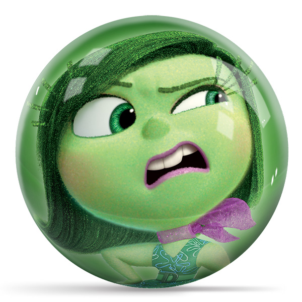 Disney Inside Out character disgust bowling ball polyester spare ball ...