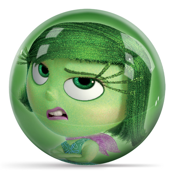 Disney Inside Out character disgust bowling ball polyester spare ball ...