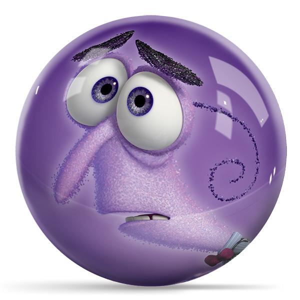Disney Inside Out character Fear bowling ball polyester spare ball ...