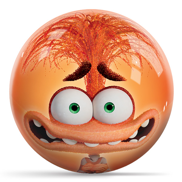 Disney Inside Out character Anxiety bowling ball polyester spare ball ...