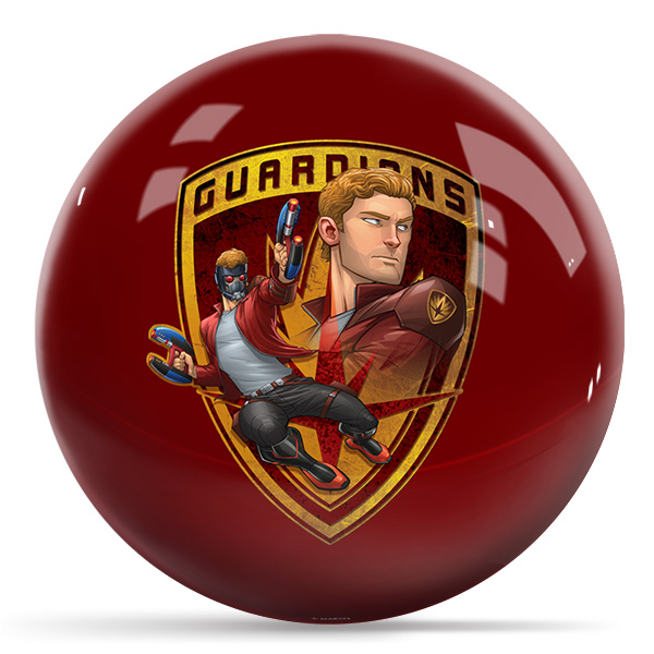 Marvel Avengers Guardians of the Galaxy Star Lord bowling ball ...
