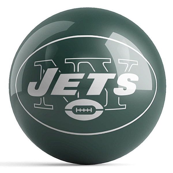 2016 New York Jets NFL bowling ball